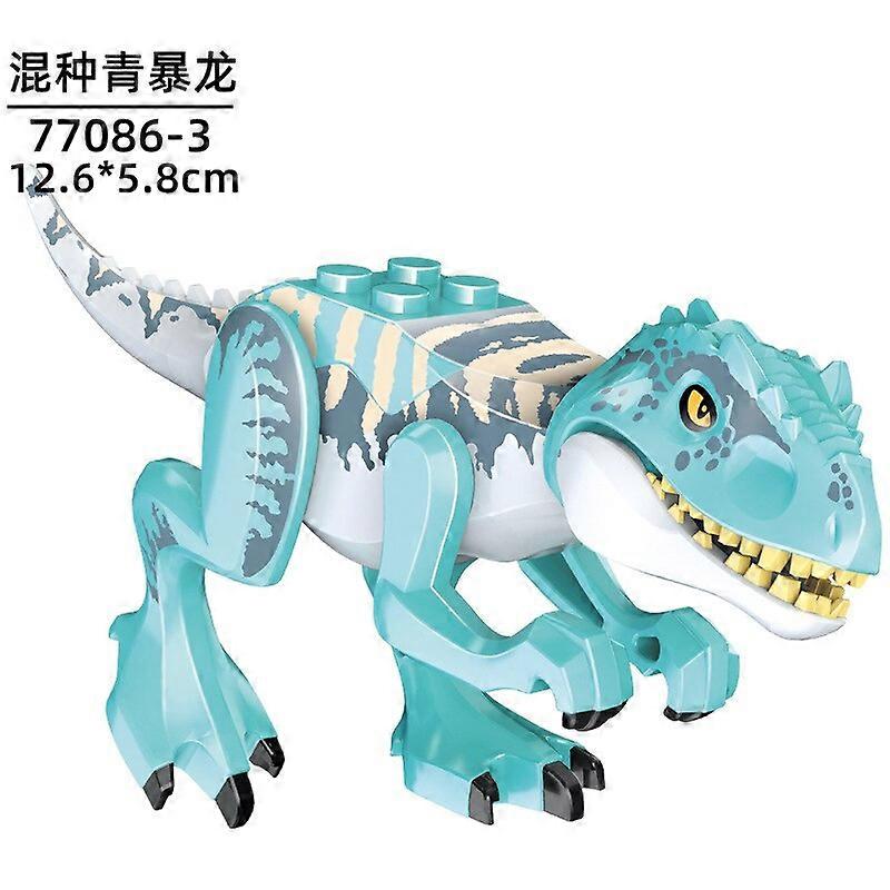 Assembled Block Toy Jurassic Mosasaurus Brutal Raptor Building Blocks ...