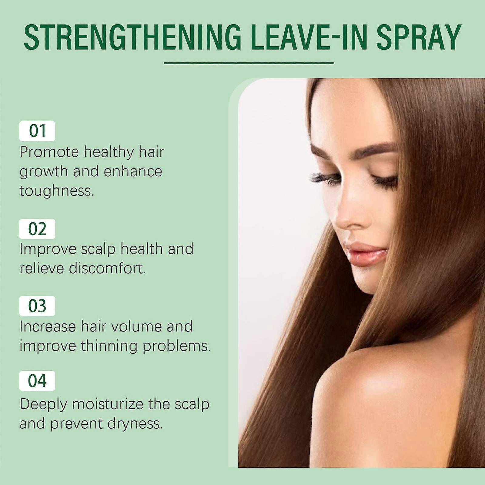 Rosemary & Mint Strengthening Leave-In Spray, Hair Growth Spary for ...