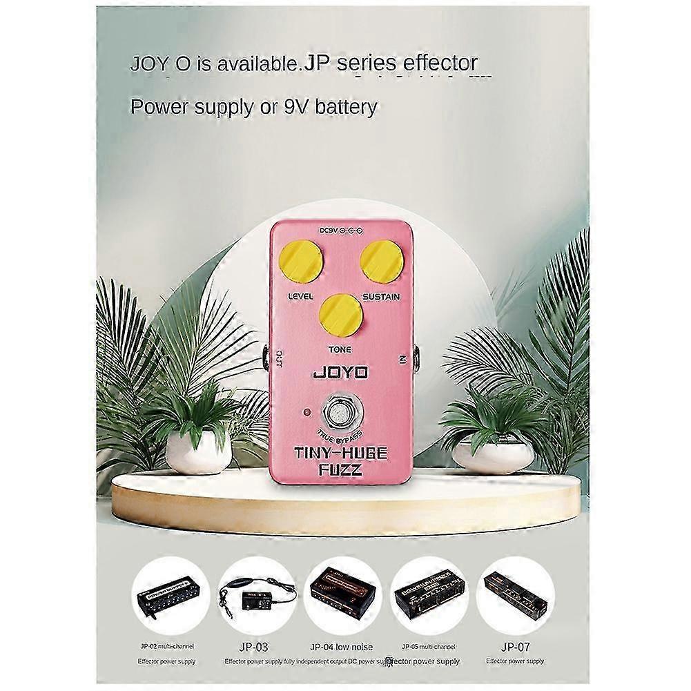 -26 Tiny-huge Fuzz Effect Pedal Level/tone/sustain Effect Control Vintage Fuzz Guitar Pedal ...
