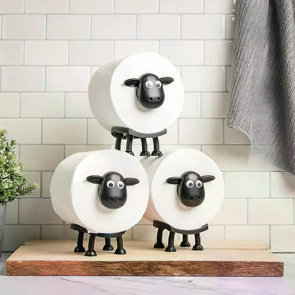 3-Pack lamb toilet paper holder Sheep Toilet Paper Roll Holder Set ...