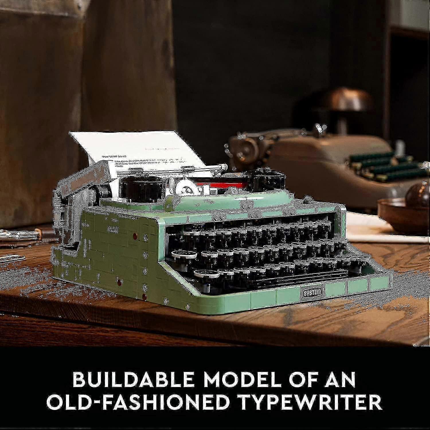 Can Be Active And Vocal Creative Old-fashioned Typewriter (21327 ...