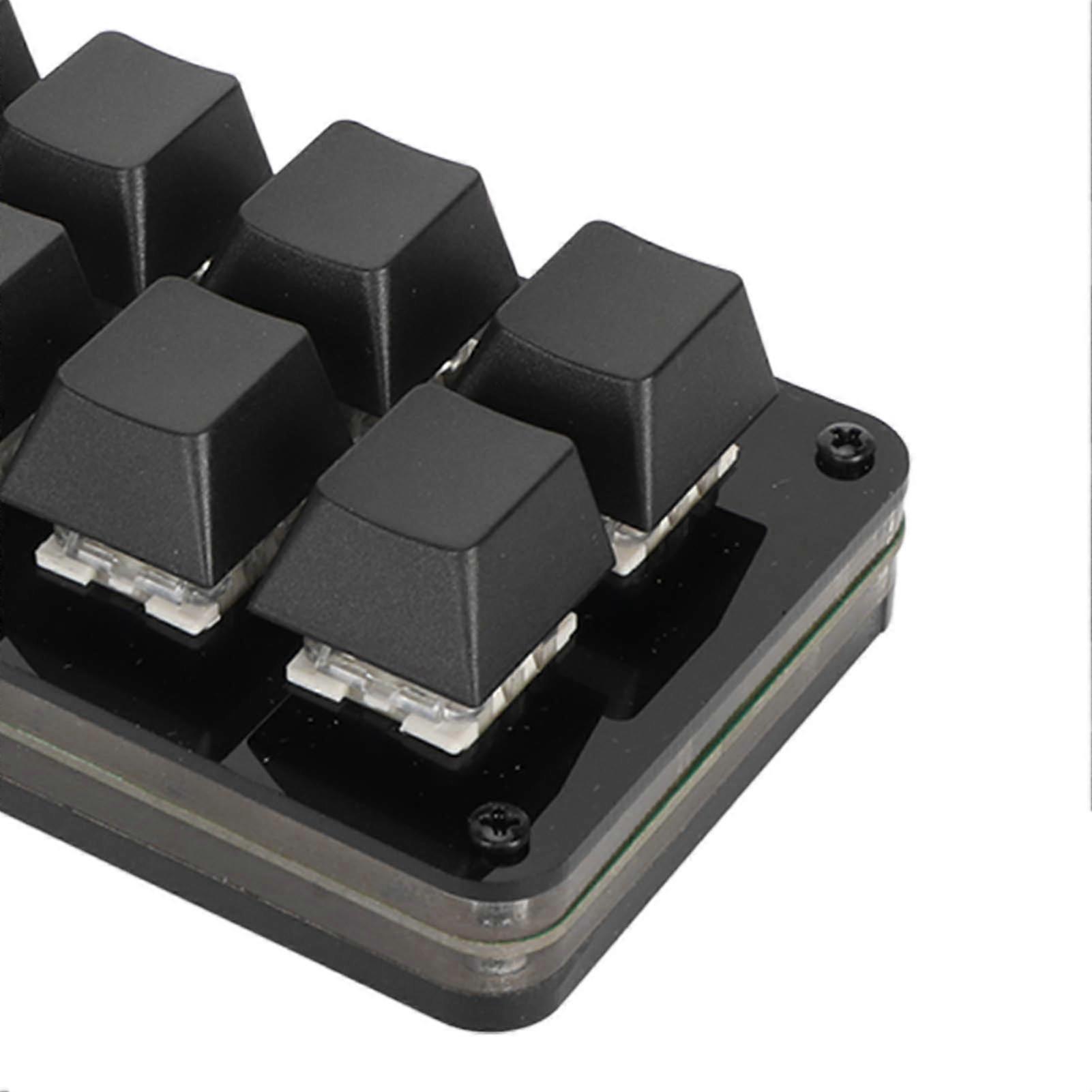 8 Key Mini Keyboard with Customizable Button, Program, Hot-Swappable ...