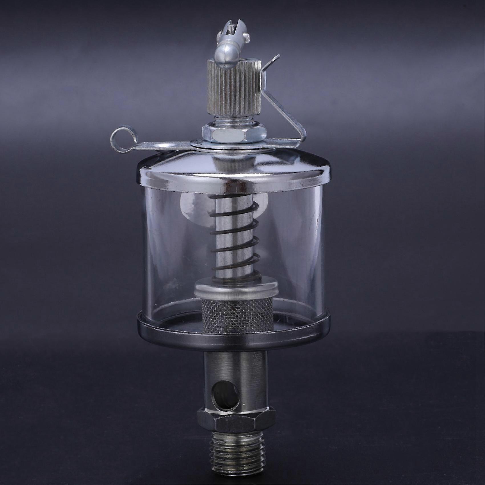 5X 50ML Engine Machine Lubricator Oil Drip Feed Oiler Clear+Silver ...