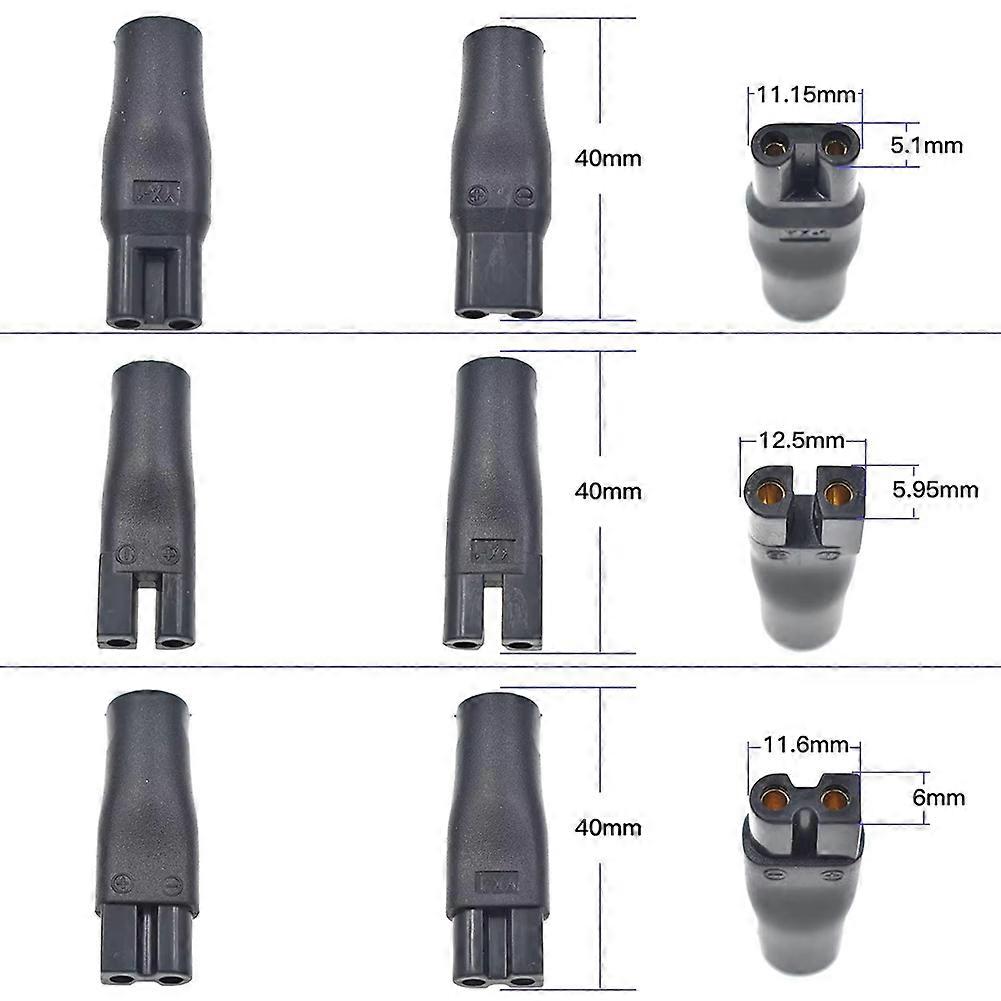 7 PCS Power Cord 5V Replacement Charger USB Adapter for Electric Hair ...