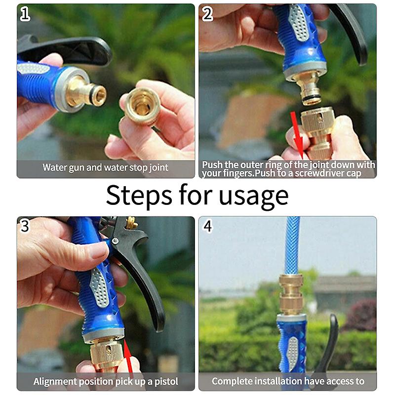 High Pressure Water Spray Nozzle, Quick Connector Direct Sprinkler ...