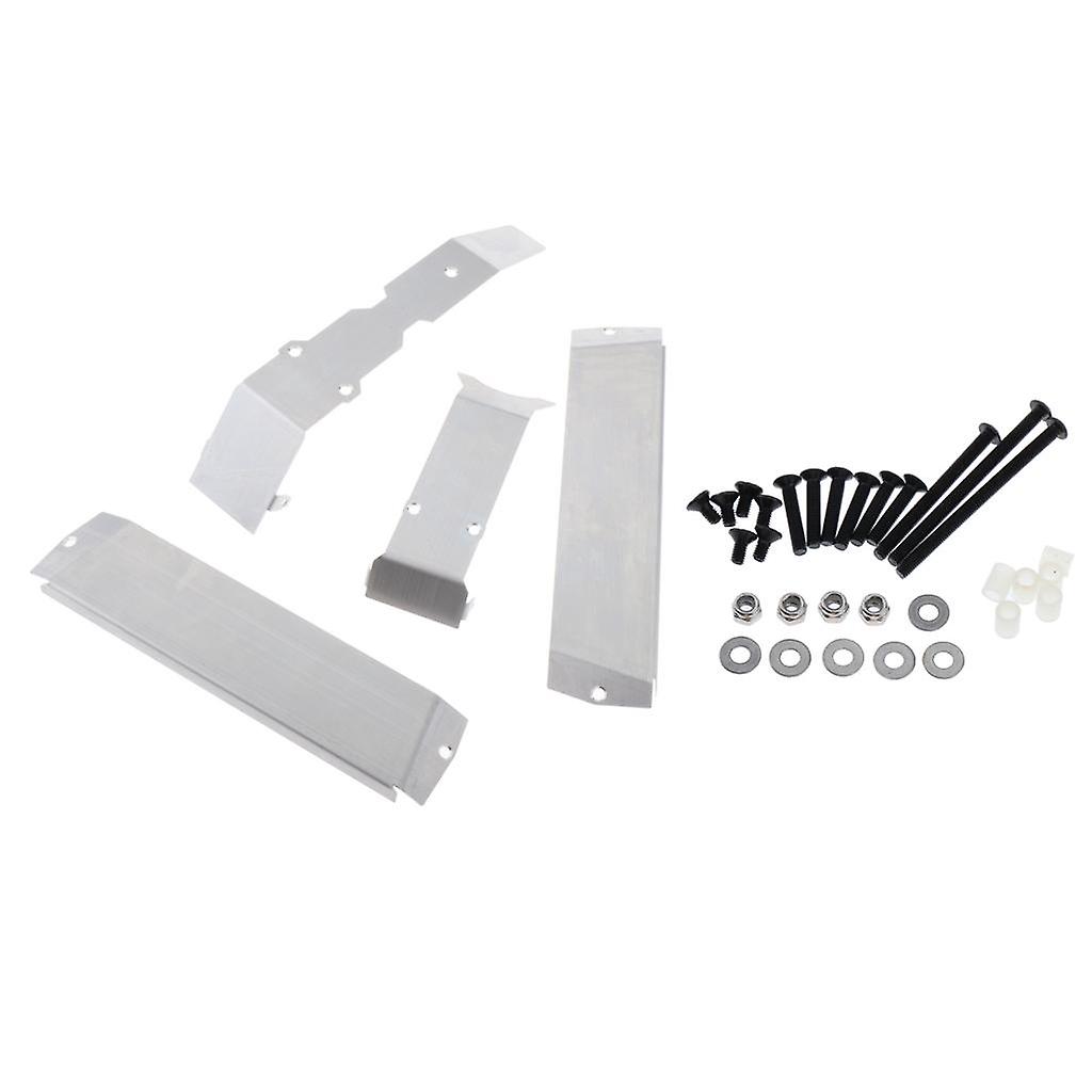 Stainless Armor Plate Chassis Armor Bottom Suit for E-Revo Parts ...