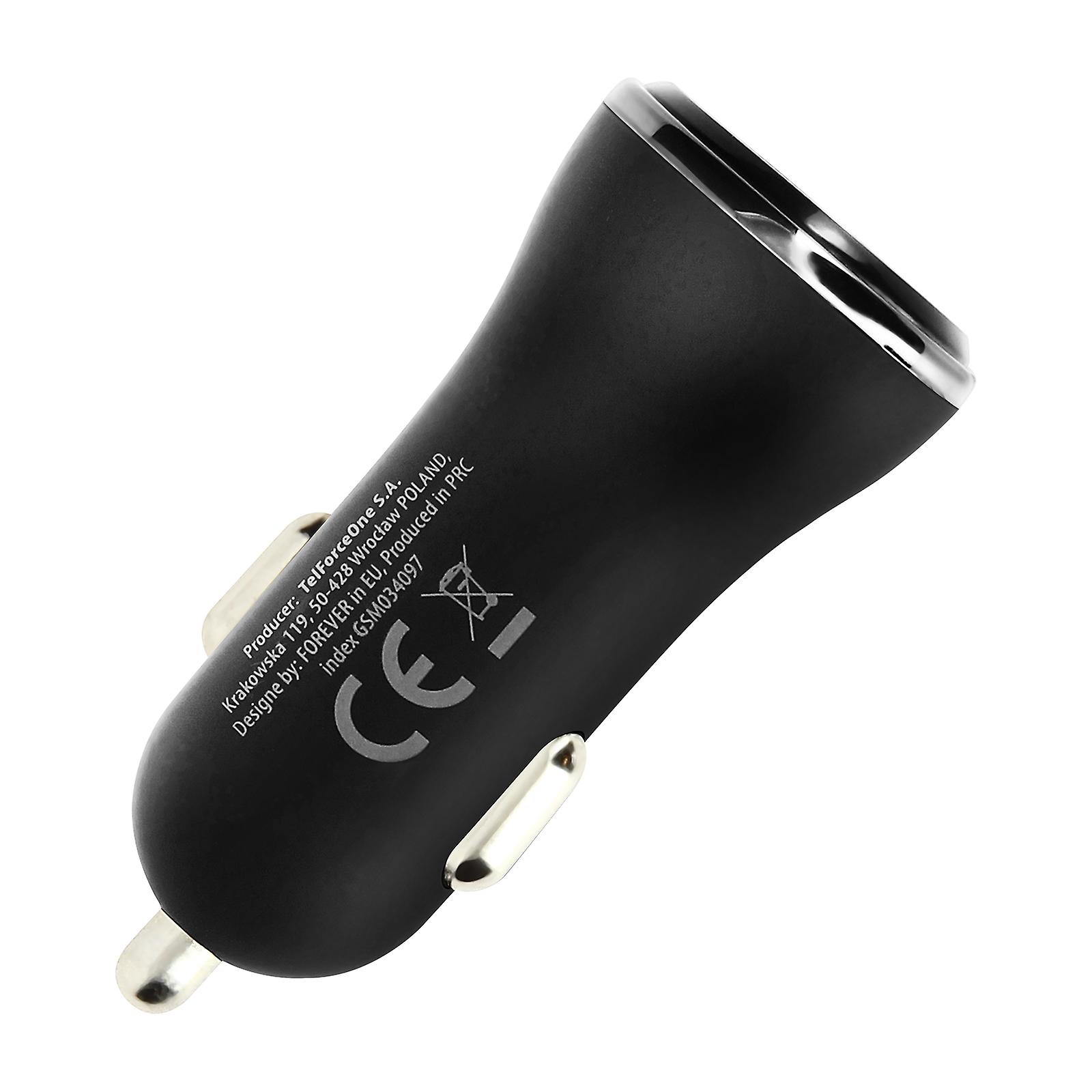 2400mA USB 2 Port Car Charger with LED Charge Indicator | Fruugo US