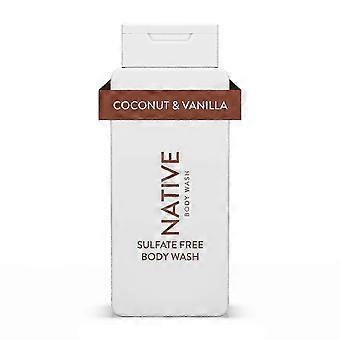 Native natural body wash, coconut and vanilla, sulfate free, 18 oz ...