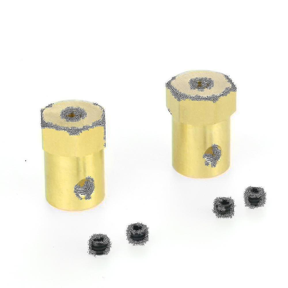 4pcs 5mm To 12mm Brass Combiner Wheel Hub Hex Adapter For B14 B16 C14 ...