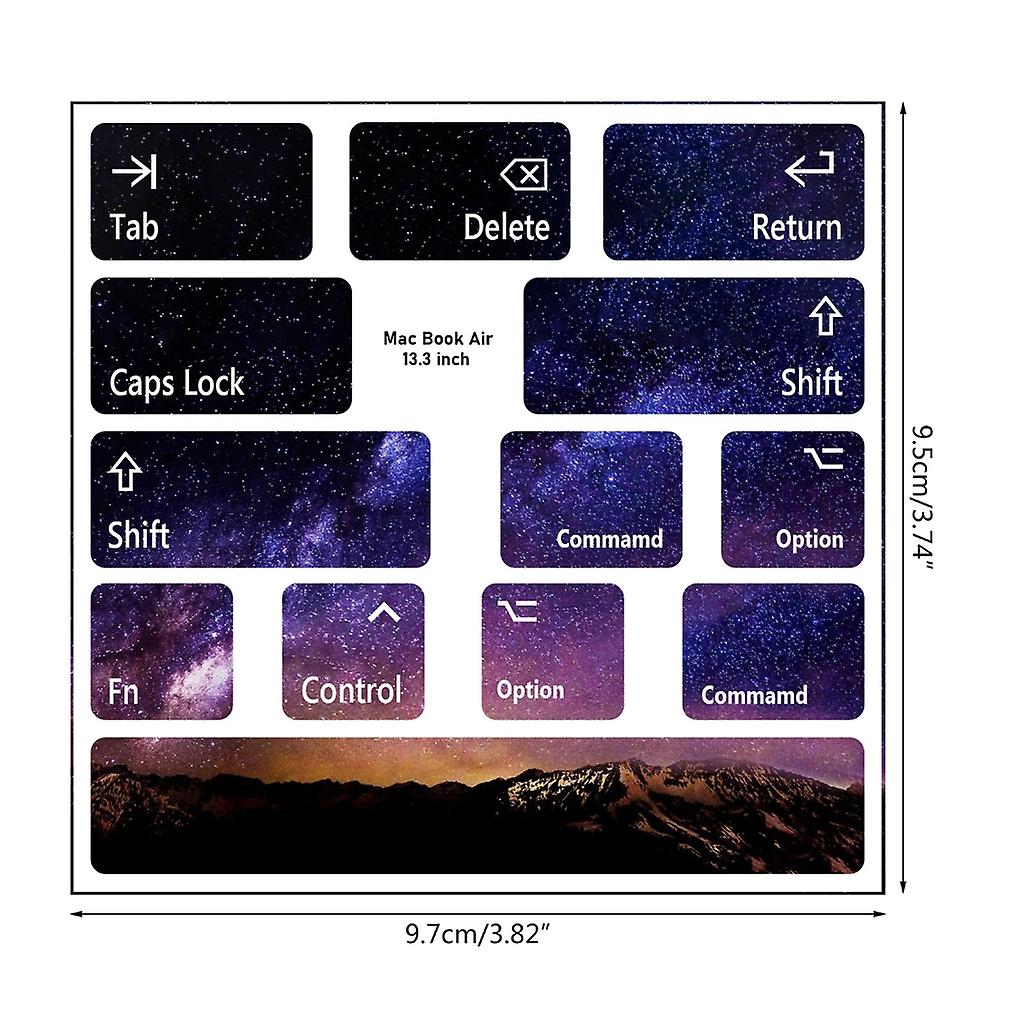 Keyboard Skin Stickers Keyboard Tearable Button Film Cartoon Cute Key ...