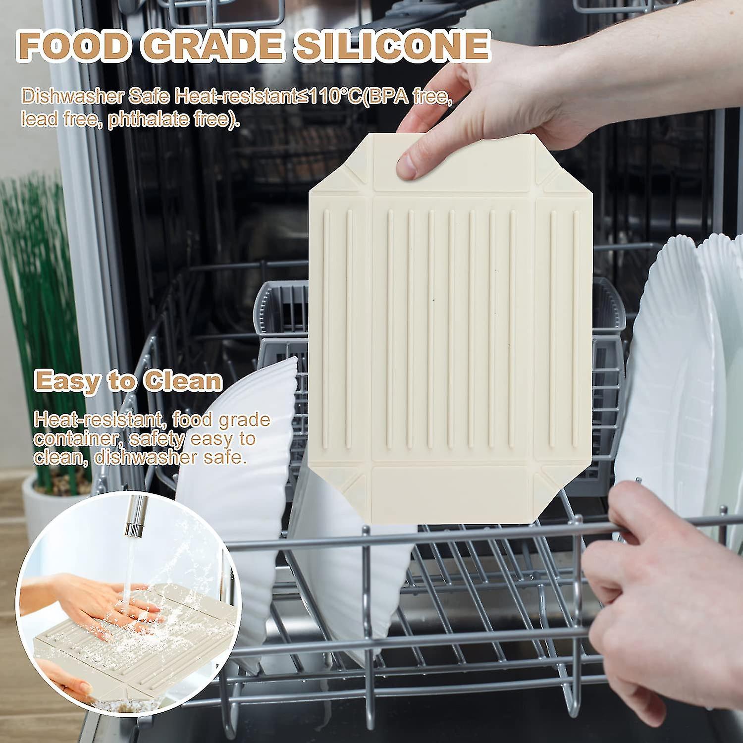 Kitchen Appliances Silicone Collapsible Camping Bowls With Lids ...