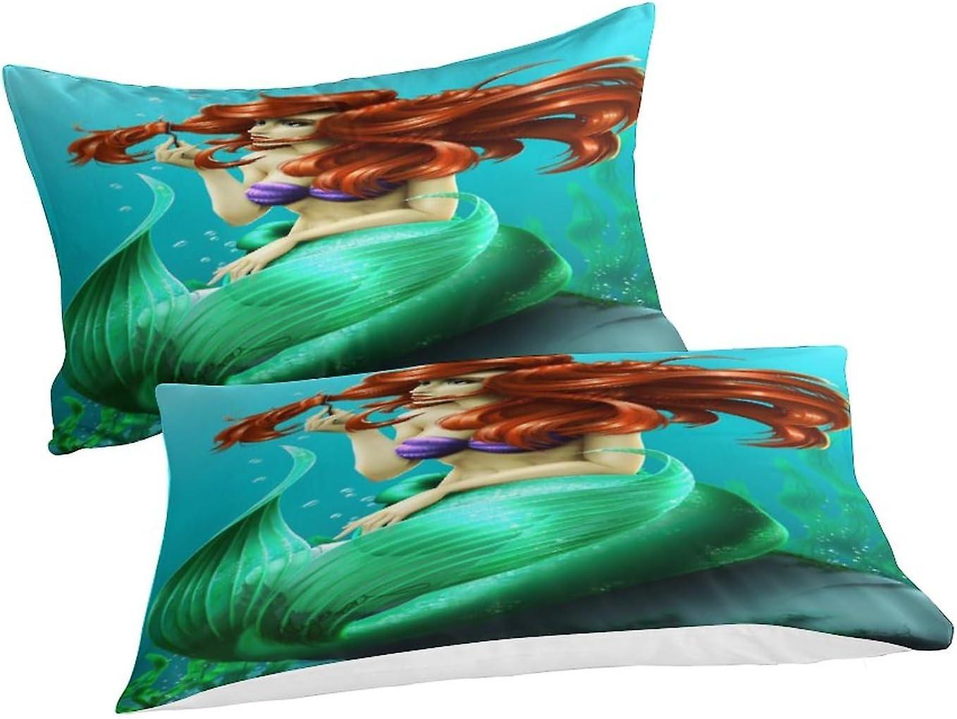 HOUKIG Ariel 3D Print Anime Characters Comforter Covers Duvet Cover for ...