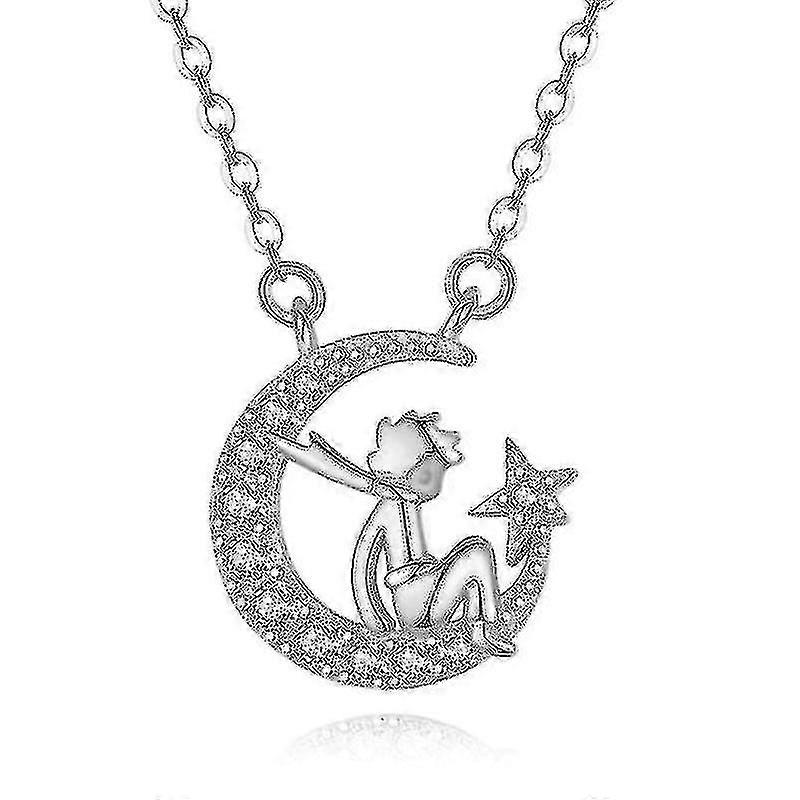 The Little Prince Gifts 925 Sterling Silver Le Petit Prince Necklace ...