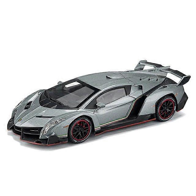 Diecast Car for Veneno Model Car 1/24 Scale Sports Toy Vehicle Door Can ...