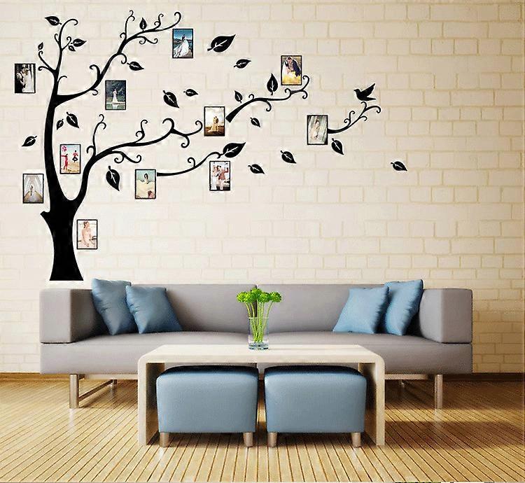 Tree Wall Decal 3D Stickers DIY Photo Frame Decals Mural Arts ...