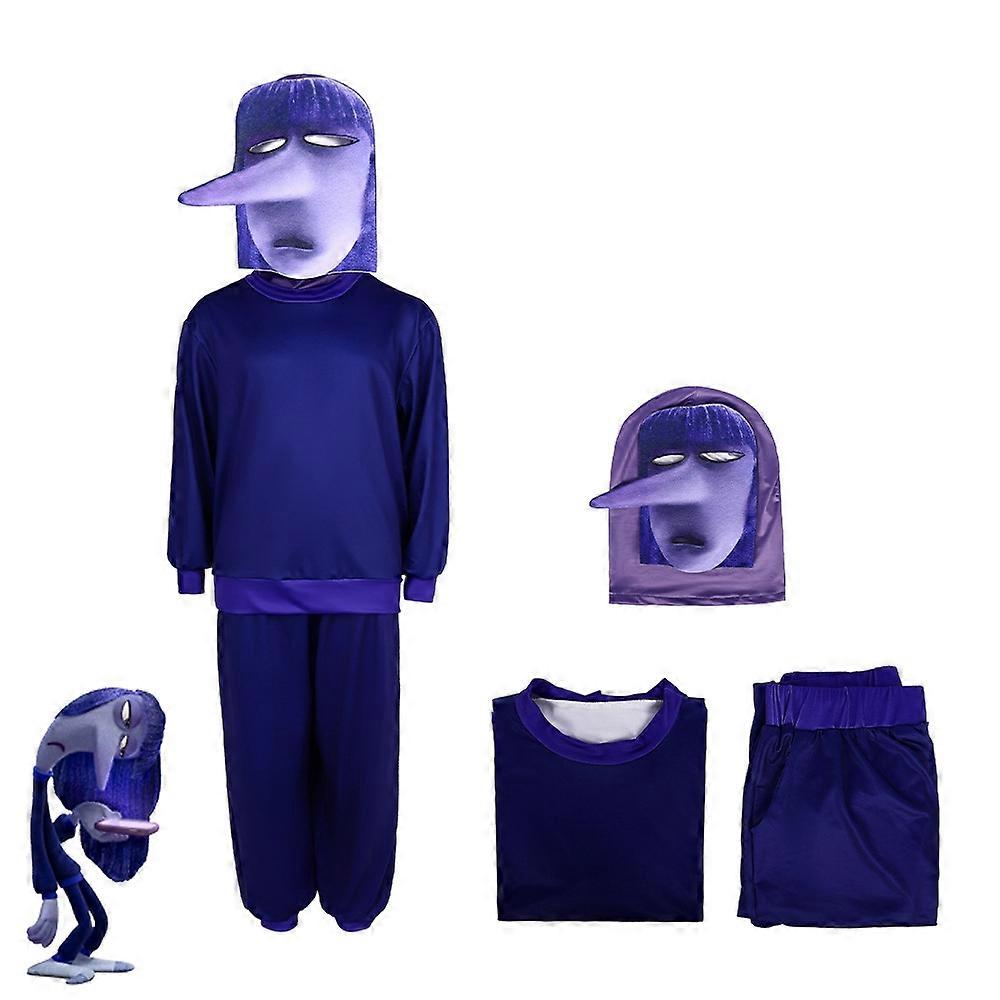 Inside Out 2 Cosplay Costume Halloween Jumpsuit Party Fancy Dress for ...