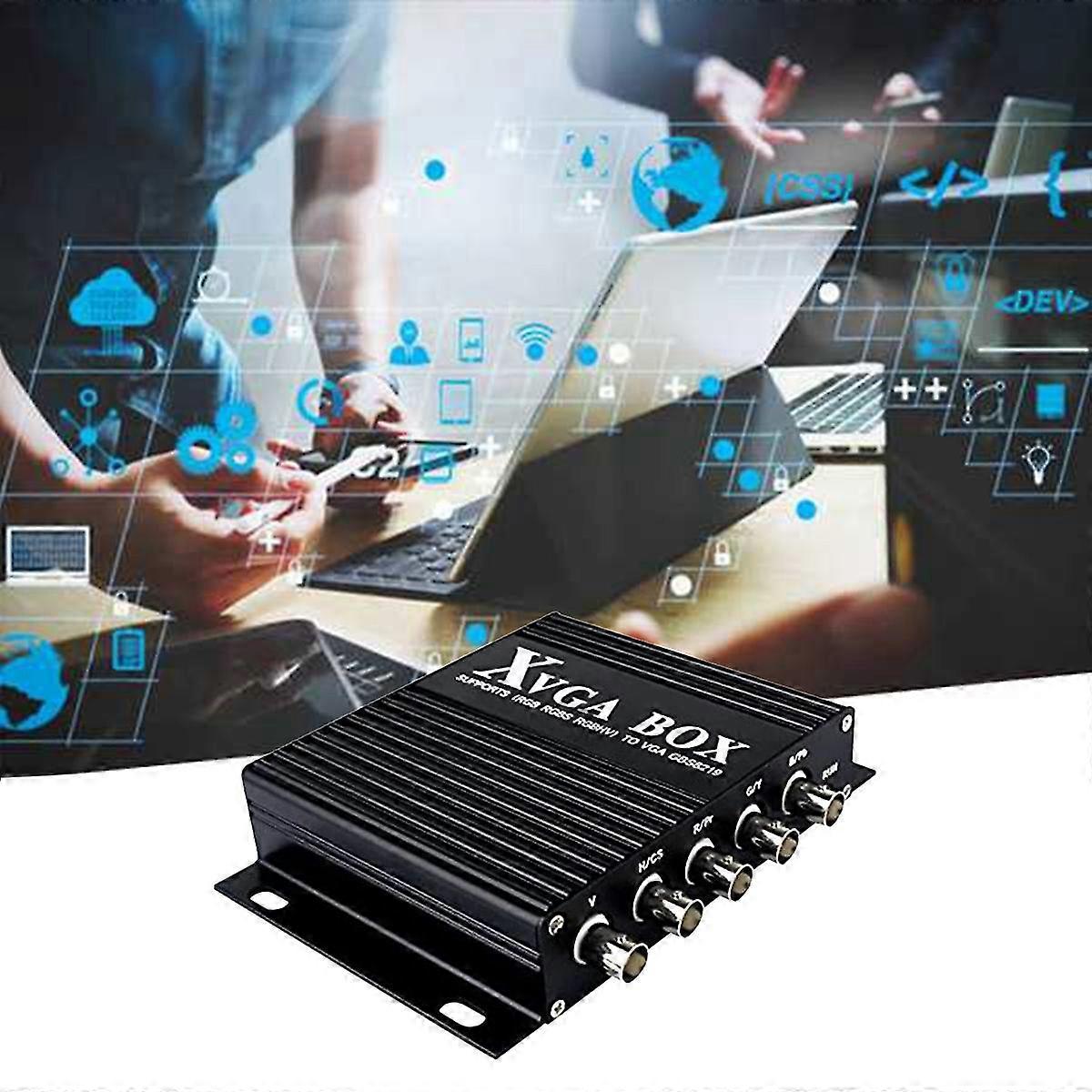 Gbs-8219 Video Converter Xvga Box Cga/ega/rgb/rgb/rgbhv/vga Replace The ...