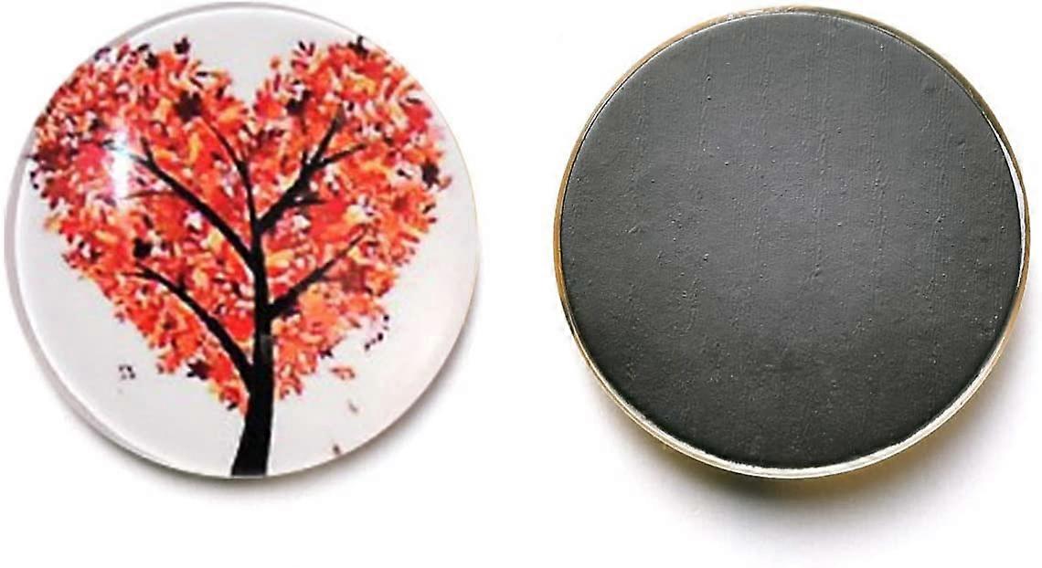 12 pcs Fridge Magnets Glass Refrigerator Magnets Fridge Stickers ...