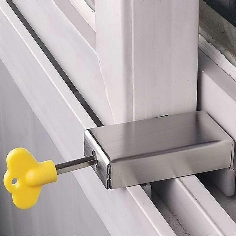 Window Locks Sliding Door Patio Lock Block Sliding Bay Window Sliding ...
