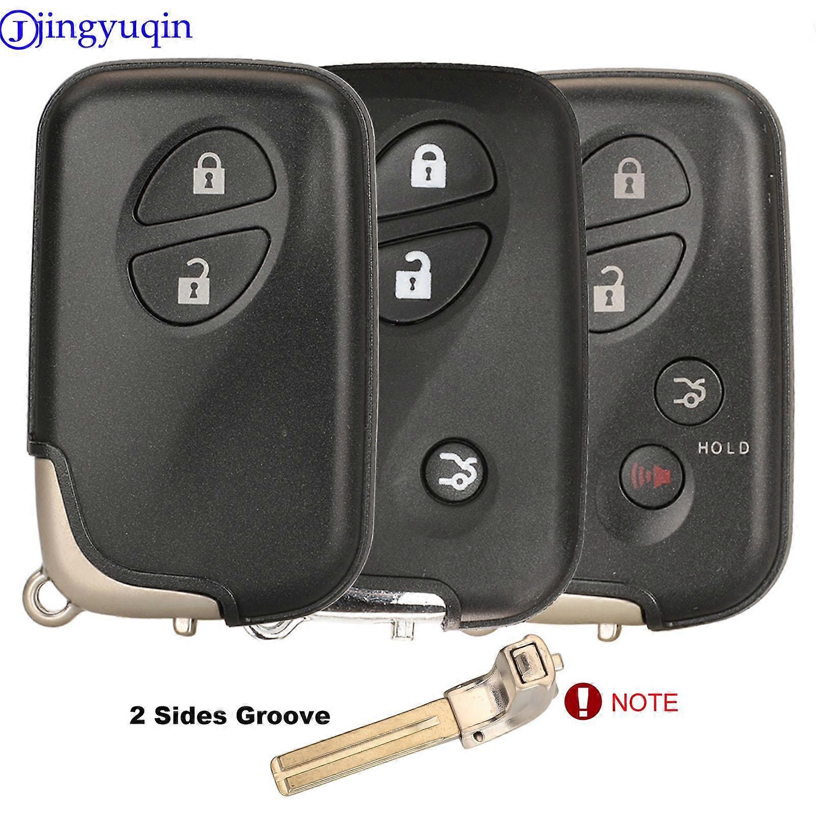 2/3/4 Buttons Smart Remote Key Case Fob Keyless Entry Shell Blank For ...