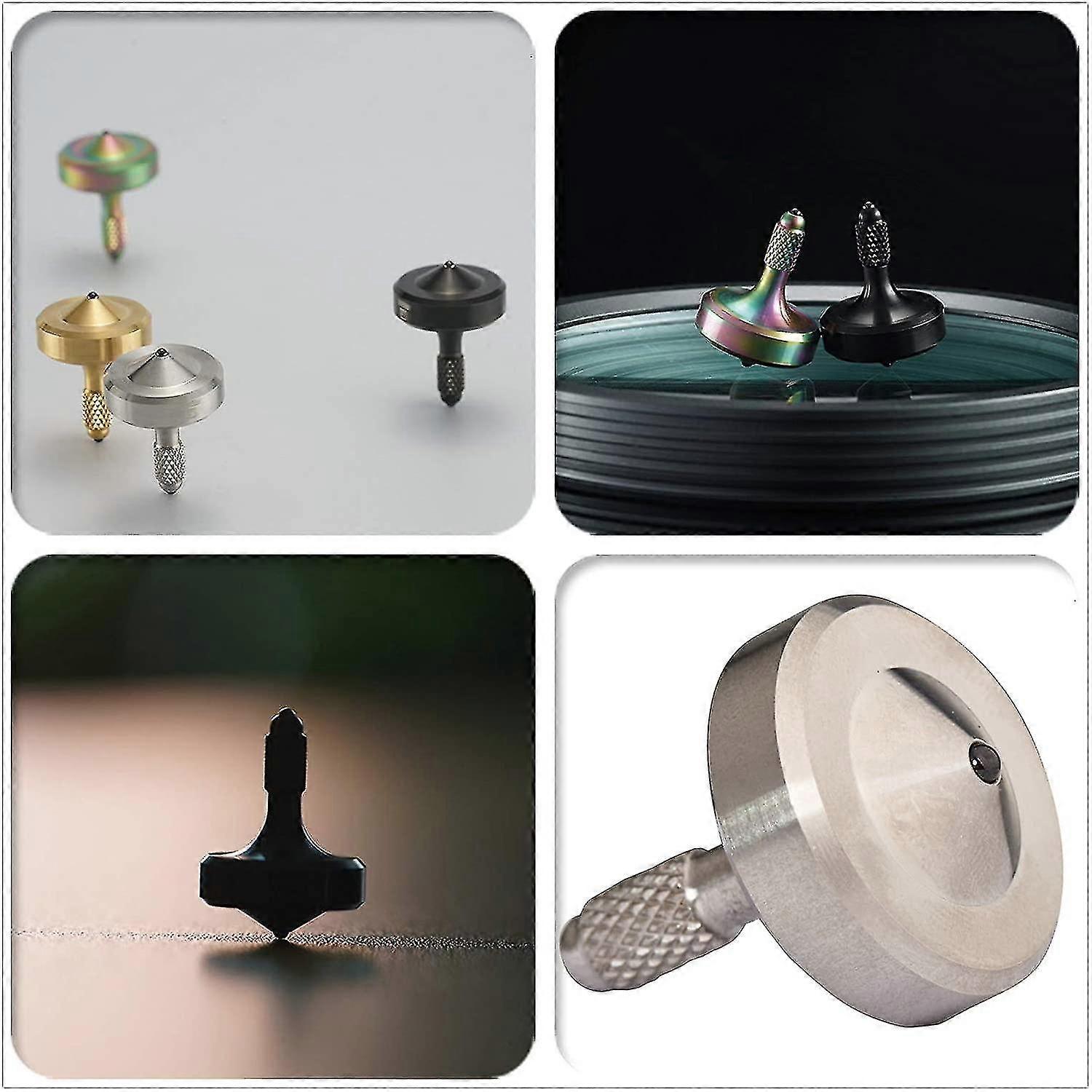 Exquisite Spinning Top Stainless Steel Precision Gyroscope Kill Time ...