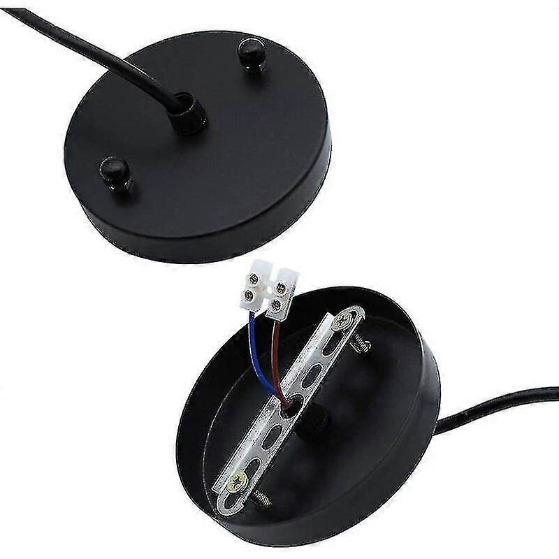 2 Pack E27 Ceiling Pendant Light Fitting Ceiling Rose Pendant With Lamp ...