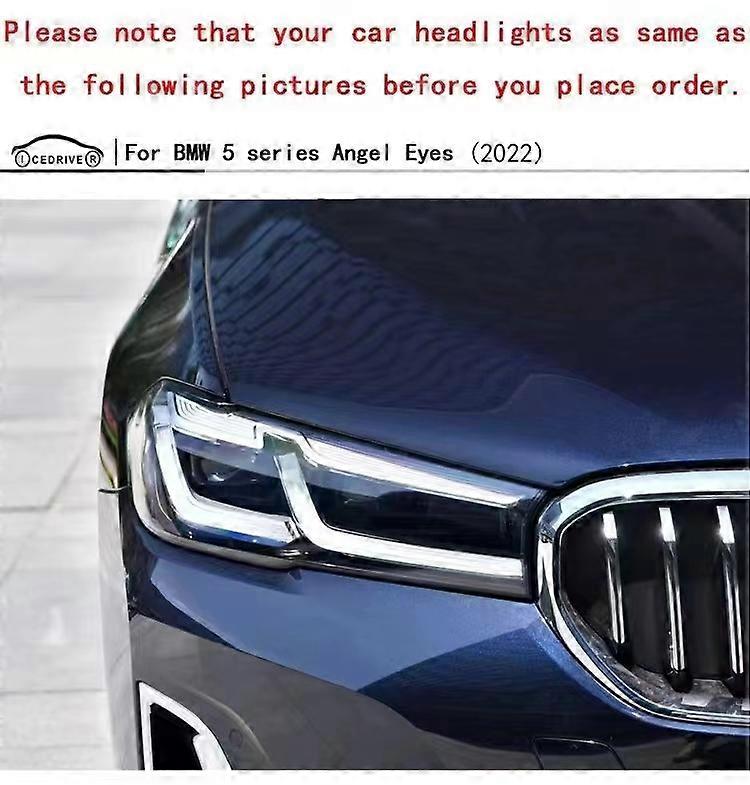Icedriver for M5 BMW 5 series Angel Eyes DRL RGBW multicolor LED boards ...