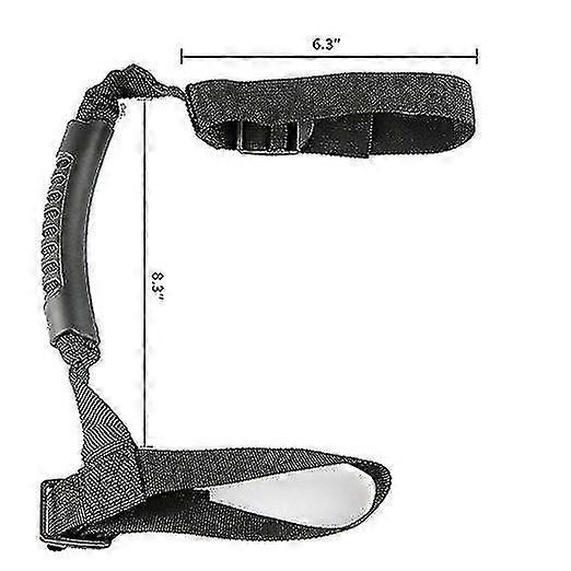 4 X Roll Bar Grab Handles Grip Handle For Jeep Wrangler (black) | Fruugo UK