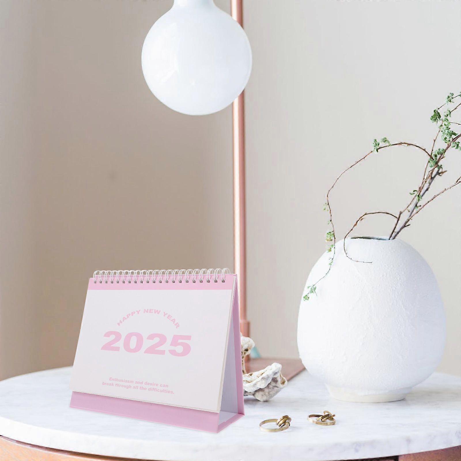 Flip Desk Calendar Minimalist Decorative 2025 Standing Calendar Small ...