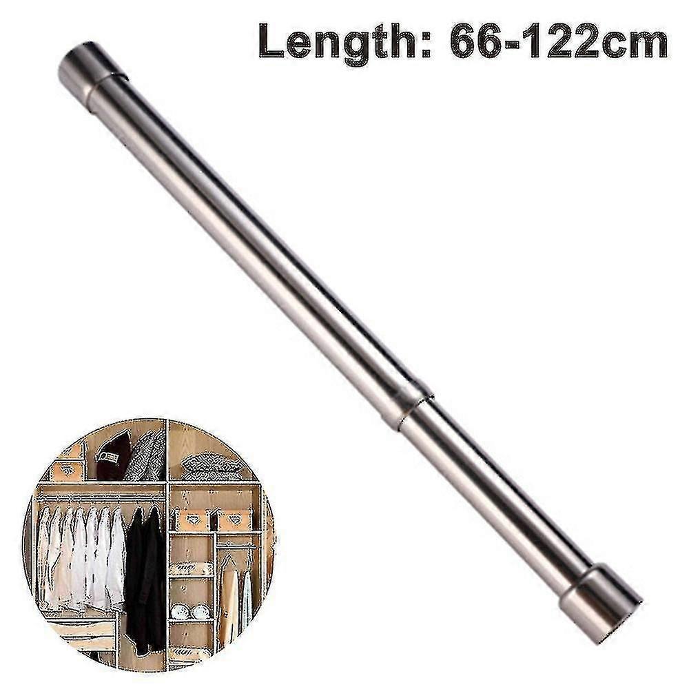 Pull-out Clothes Rail Closet Clothes Rail Less Steel Tens Rod-Ribn ...