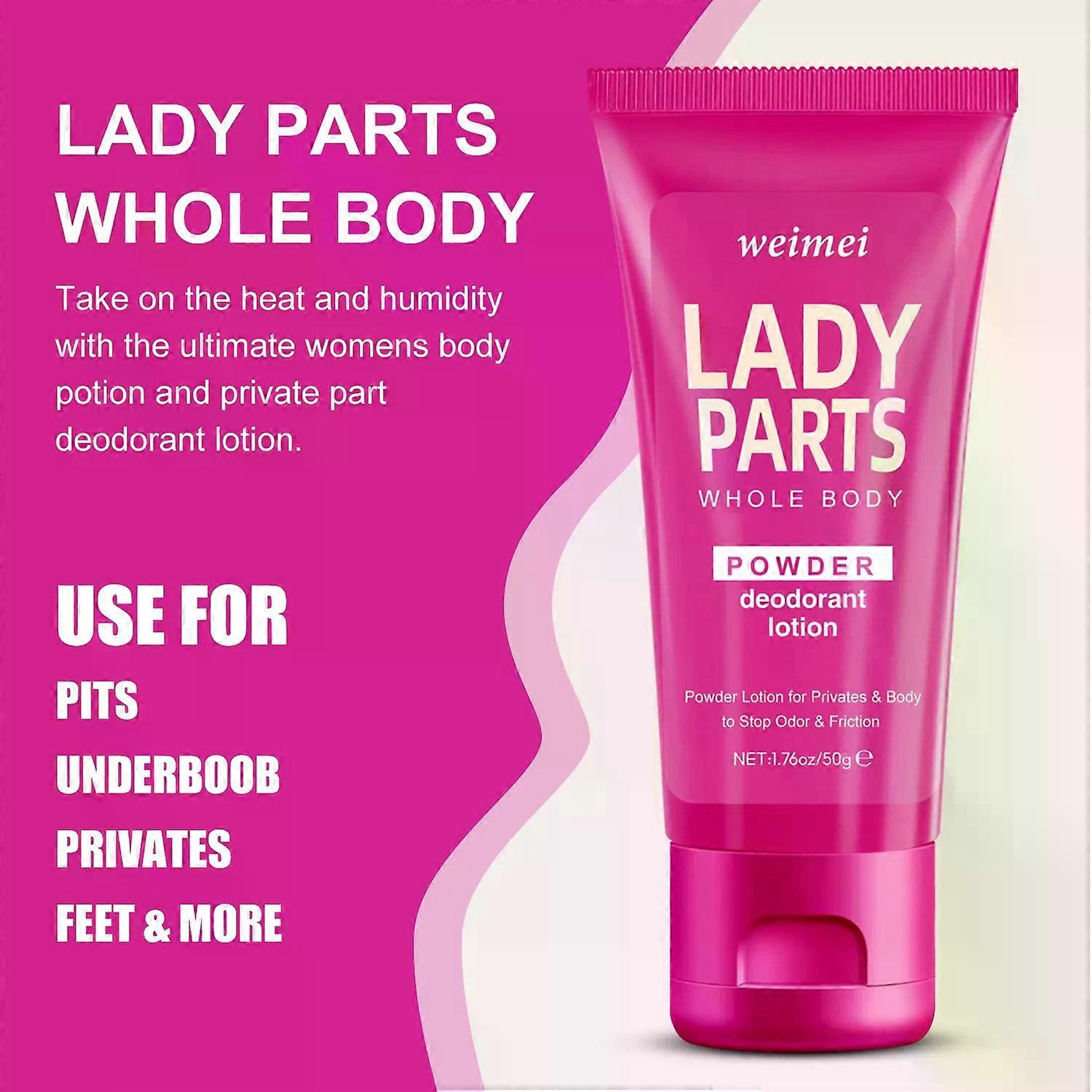 Lady Parts Full Body & Private Parts Deodorant For Women,Invisible ...