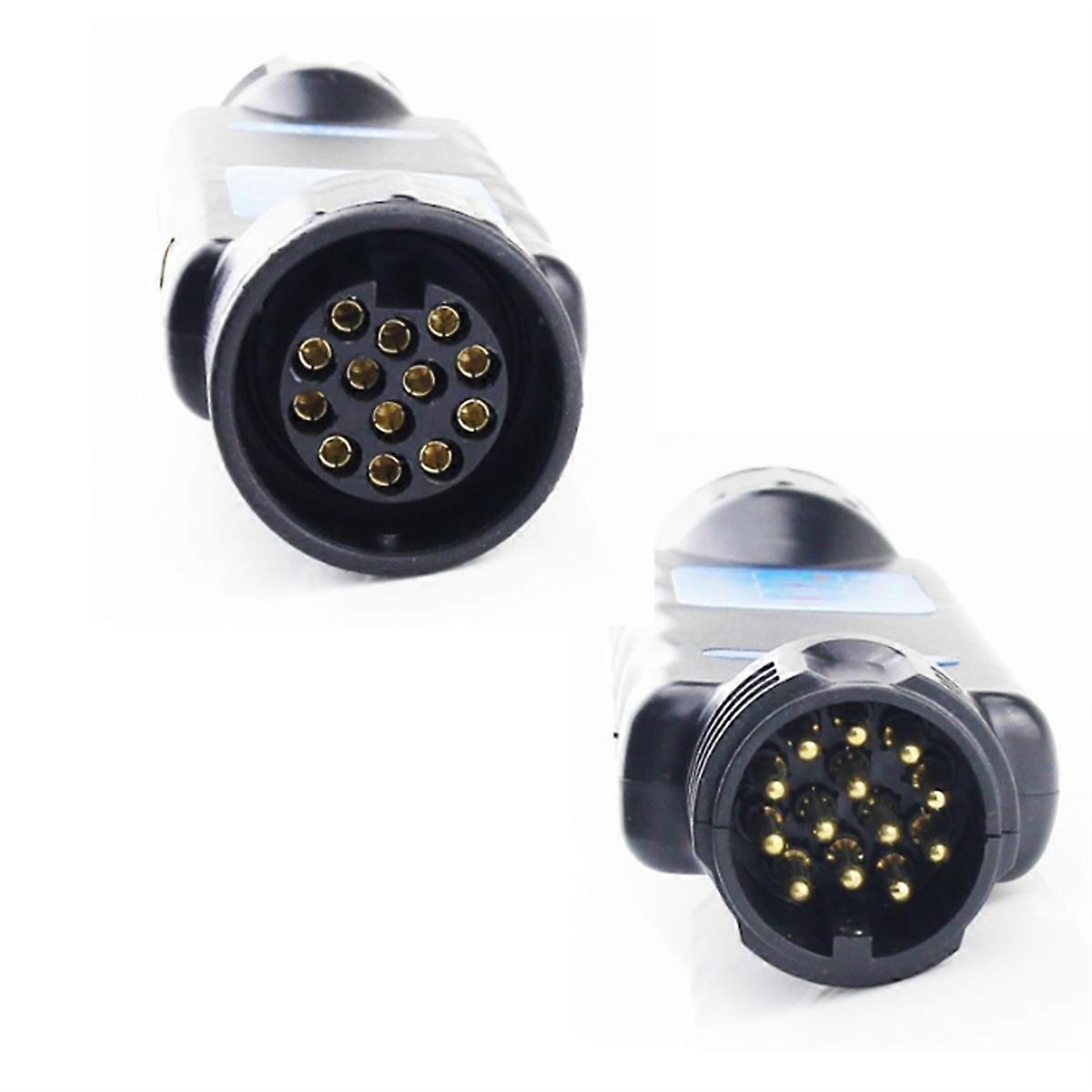 12V 13 Pin Trailer Tester Diagnostic Tools Wiring Check Light Test Plug ...