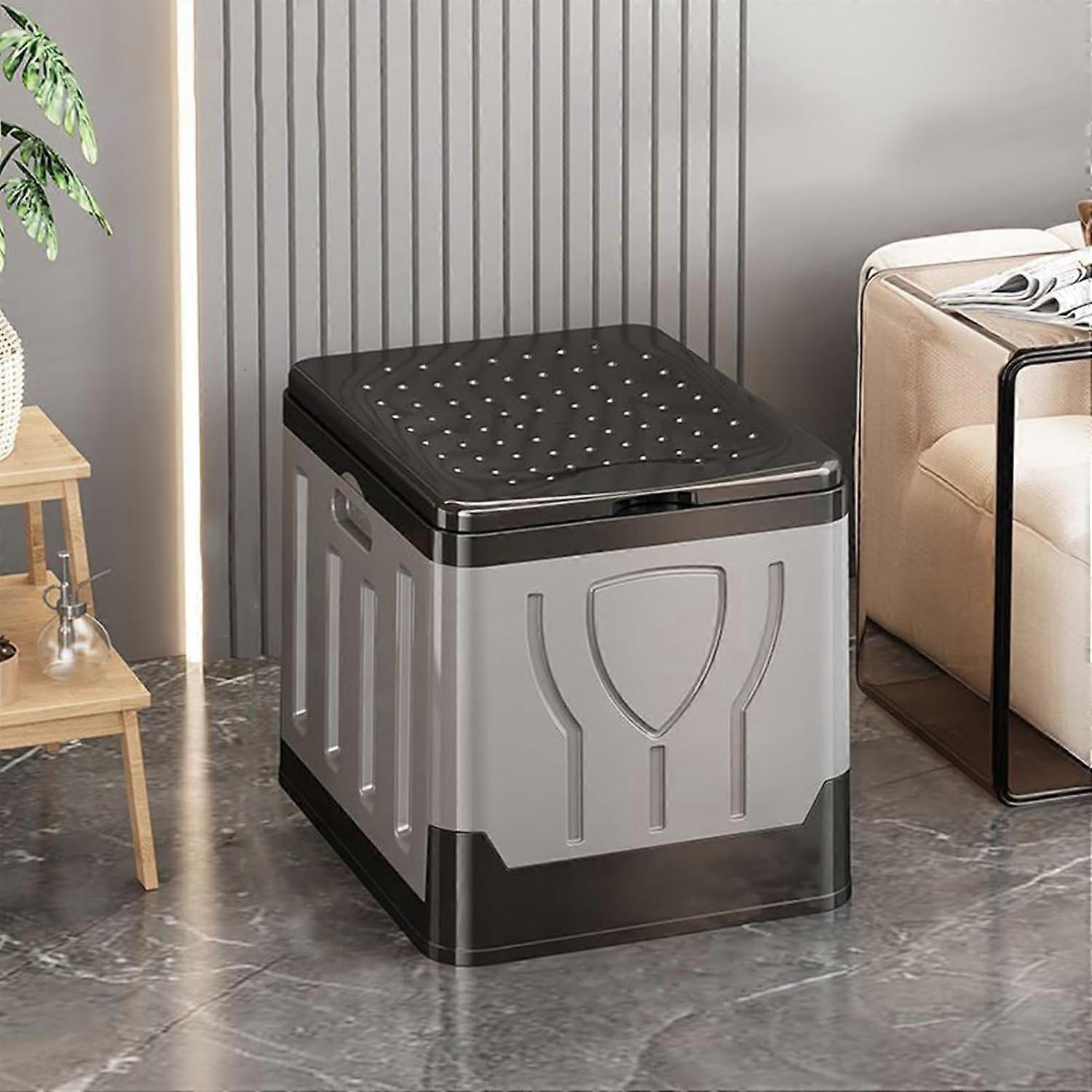Portable Toilet for Camping Foldable Large Bucket With Lid Travel Potty ...