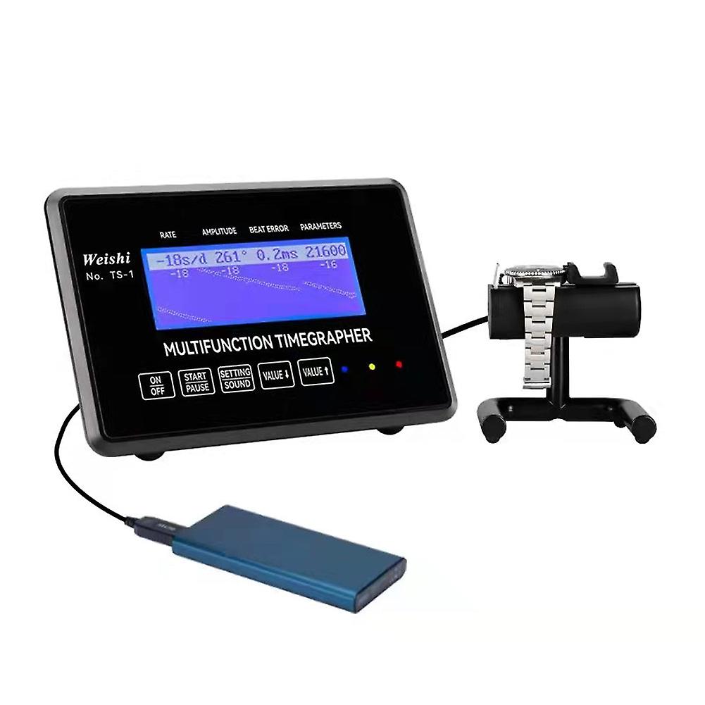 Weishi 100~240v Mechanical Watch Timegrapher Rate Deviation Amplitude ...