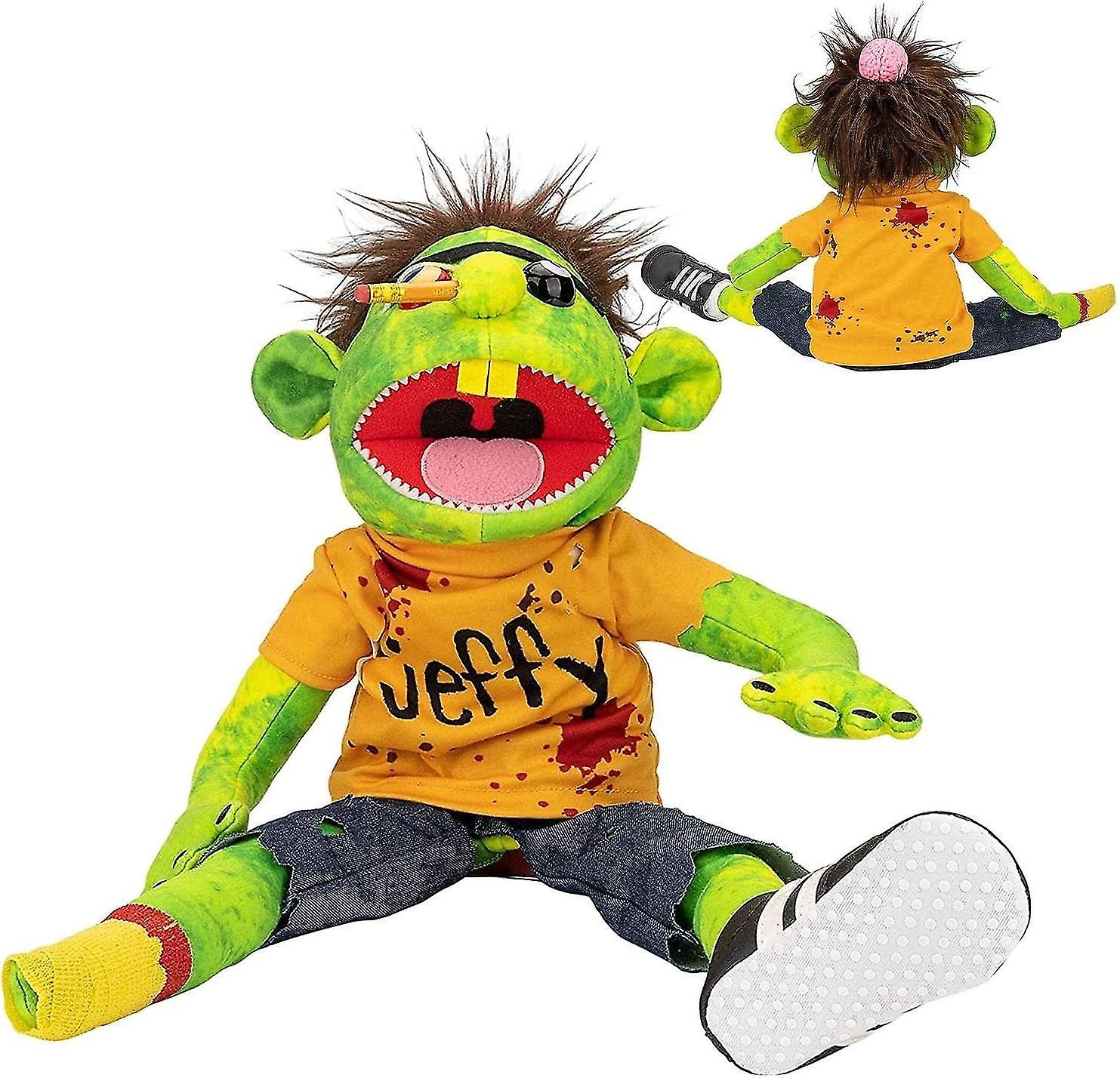 Jeffy Soft Plush Hand Puppet Collectible Doll Jeffy Finger Puppet Toy ...