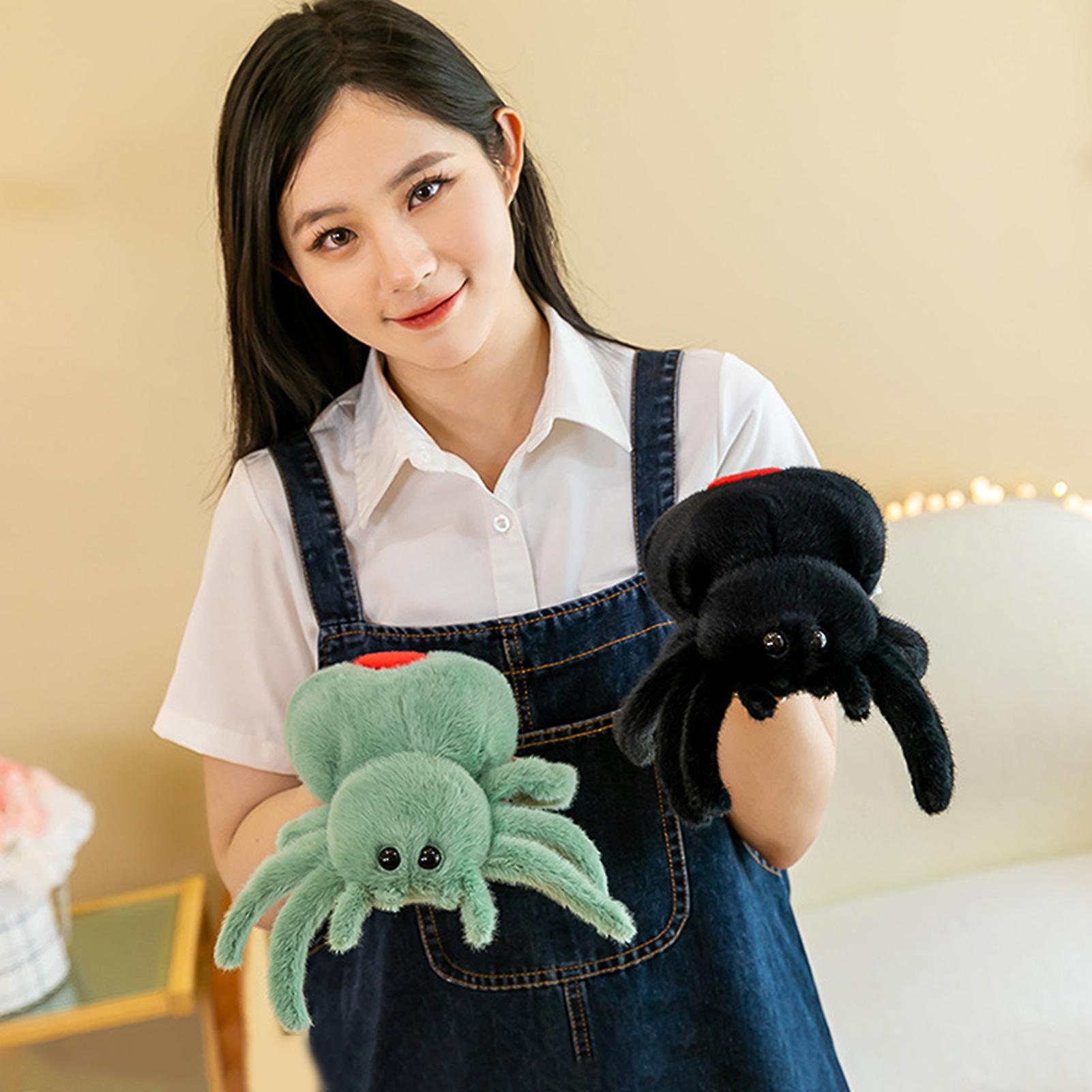 Stuffed Spider Toy Plush Toy Good Detail Realistic Elastic Soft Couch ...