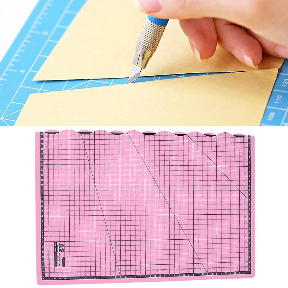 Self Healing Cutting Mat - Portable Folding, Grid Line, Pink - for ...