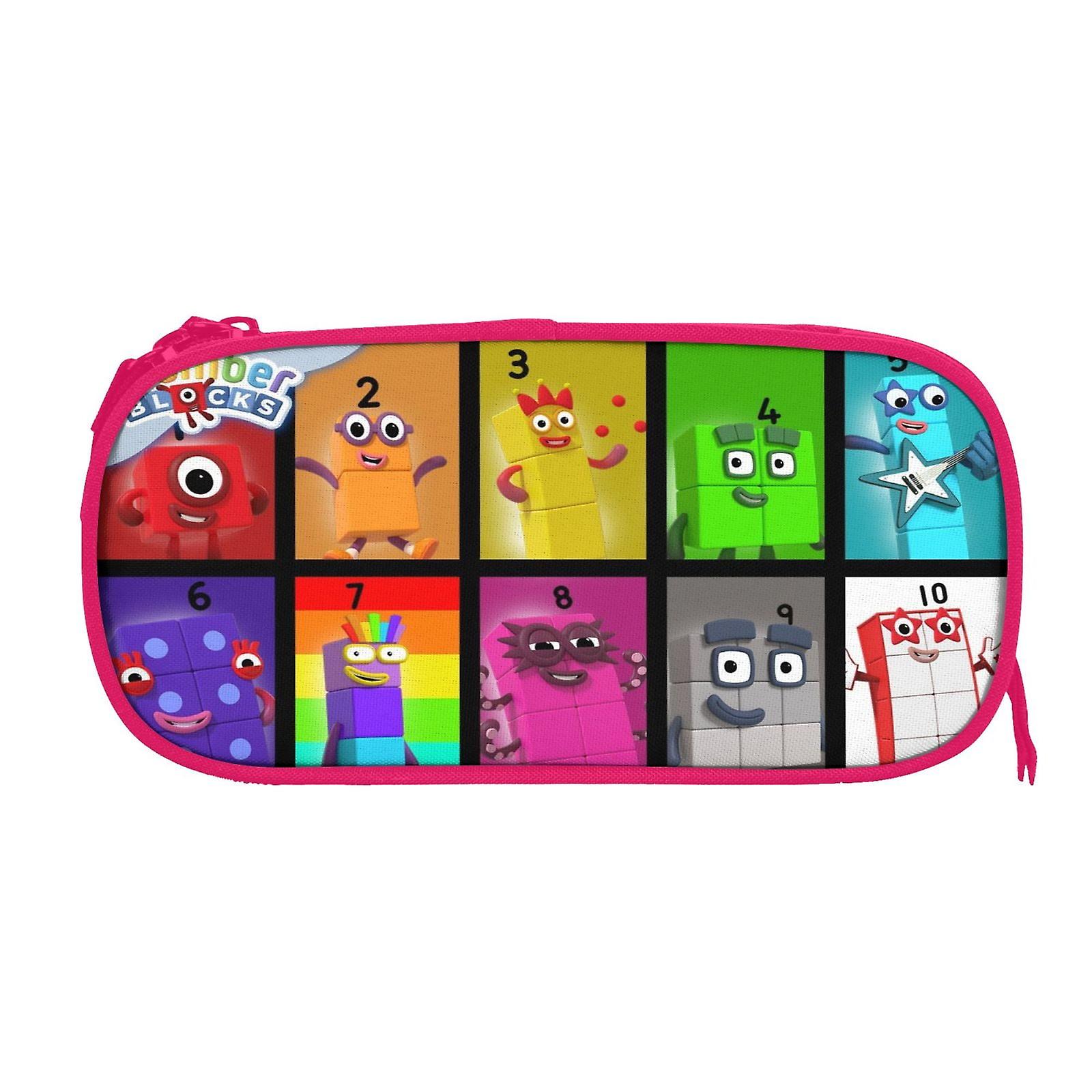 Numberblocks Pencil Case, Multipurpose Pencase ,Large Capacity Durable ...