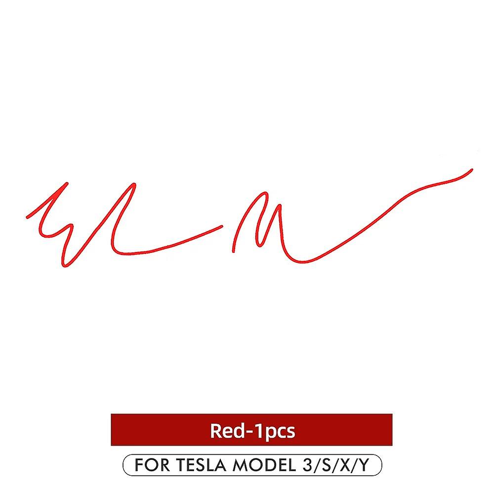 2021 Elon Musk Signature Car Sticker For Tesla Model S 3 X Y ...