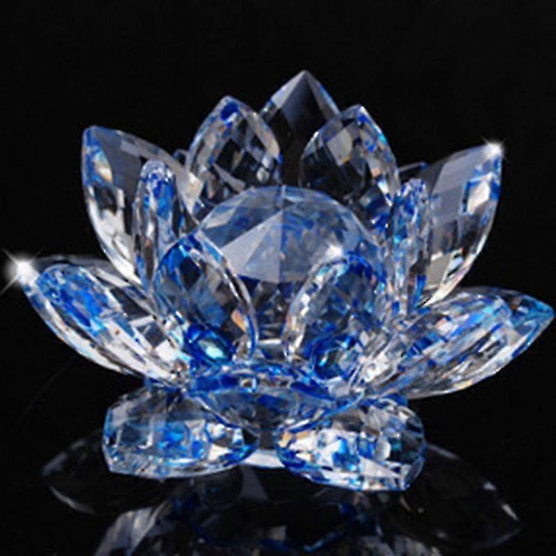 Crystal Lotus Flower Bouquet Large Size Handicrafts Home Decor All ...