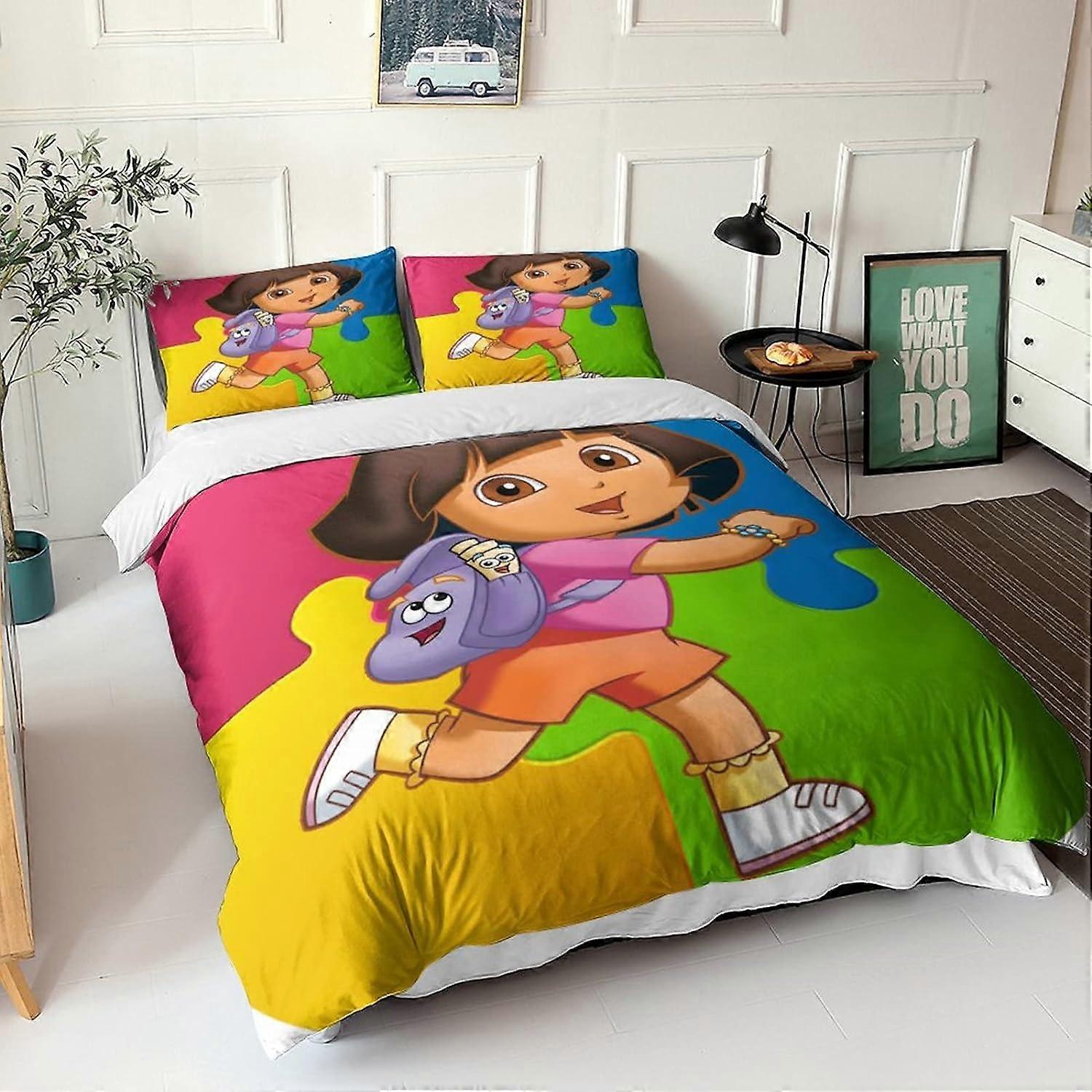 Dora The Explorer Duvet Cover Dora the Explorer Bedding Set Pieces for ...