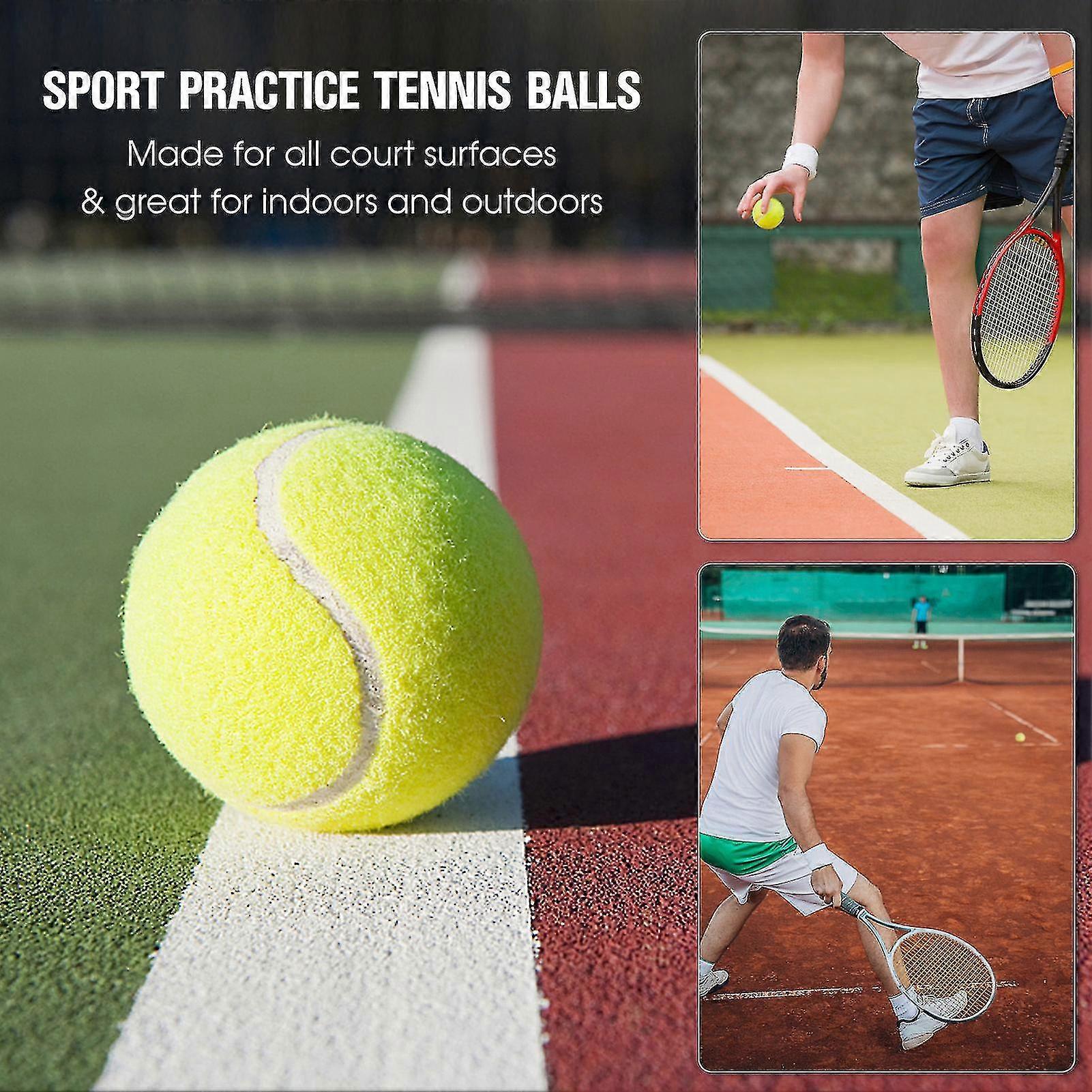 12 Packs Pressure Matching And Training Tennis Balls | Fruugo UK