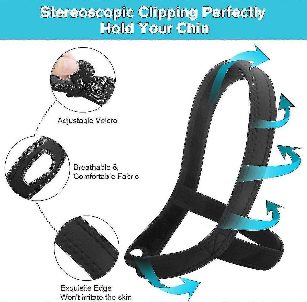 Anti Snoring Chin Strap, Chin Strap For Cpap Users, Effective Snoring ...