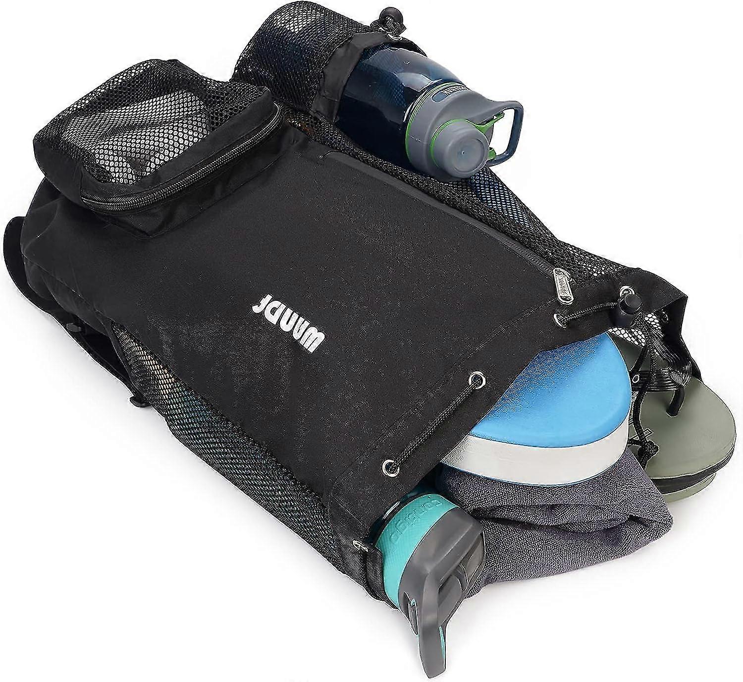 Drawstring Swim Gym Pool Backpack Separated Waterproof Dry Compartments ...