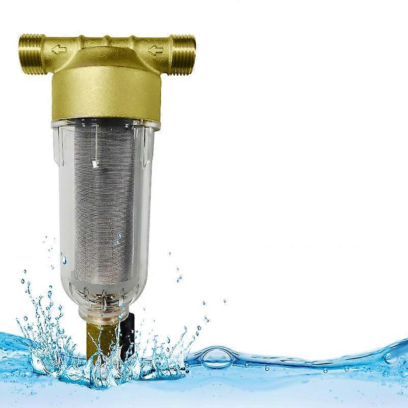 Spin Down Sediment Filter Reusable Whole House Sediment Water Pre ...