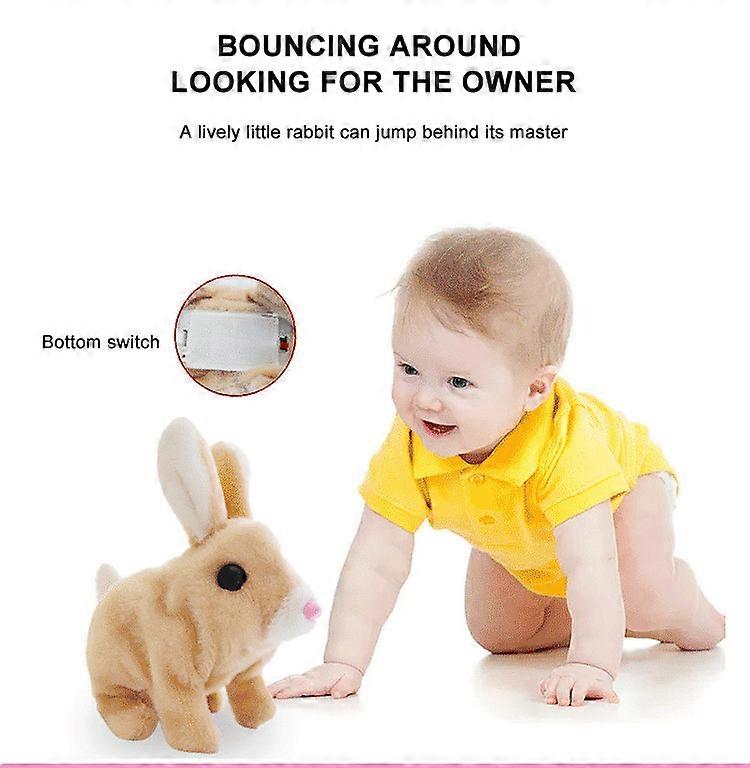 Educational Interactive Bunny Toys Bunnies Can Walk And Talk, Easter ...