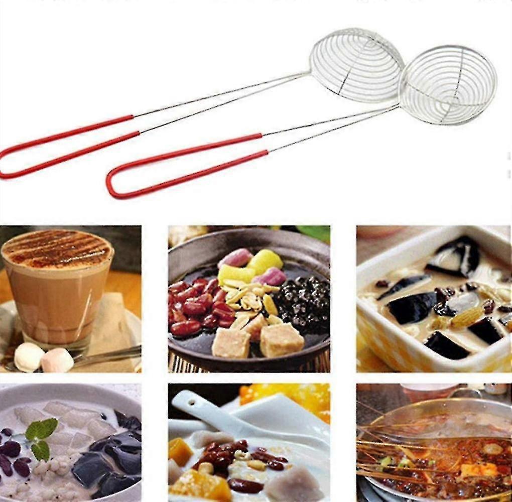 Christmas Fondue Strainer Stainless Steel Kitchen Strainer With Handles ...