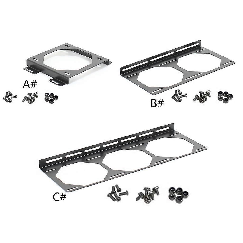 Radiator Bracket Fan External Mounting Bracket Suitable For 12cm 24cm ...