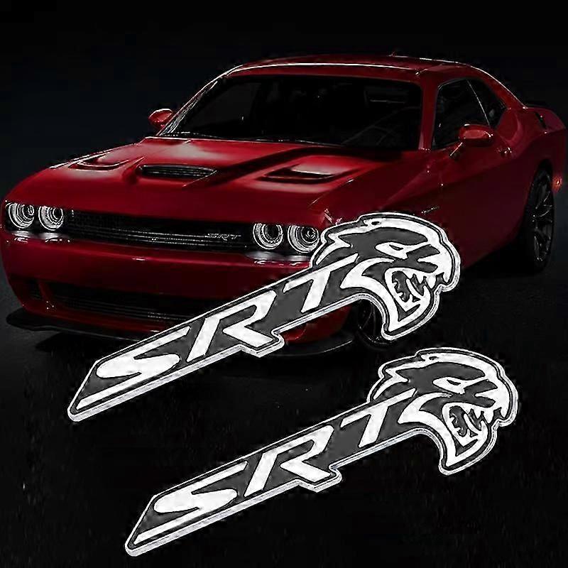 3d Metal Car Emblem Front Grille Fender Trunk Badge Sticker For Charger ...