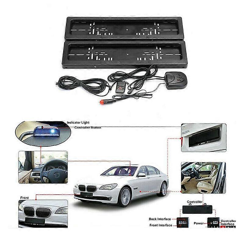 EU License Plate Car License Plate Shutter Car Number Roller Shutter ...